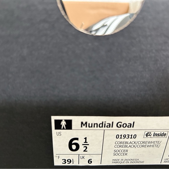 adidas | Shoes | New Adidas Mundial Goal Size 65 Us Indoor Soccer Shoes ...